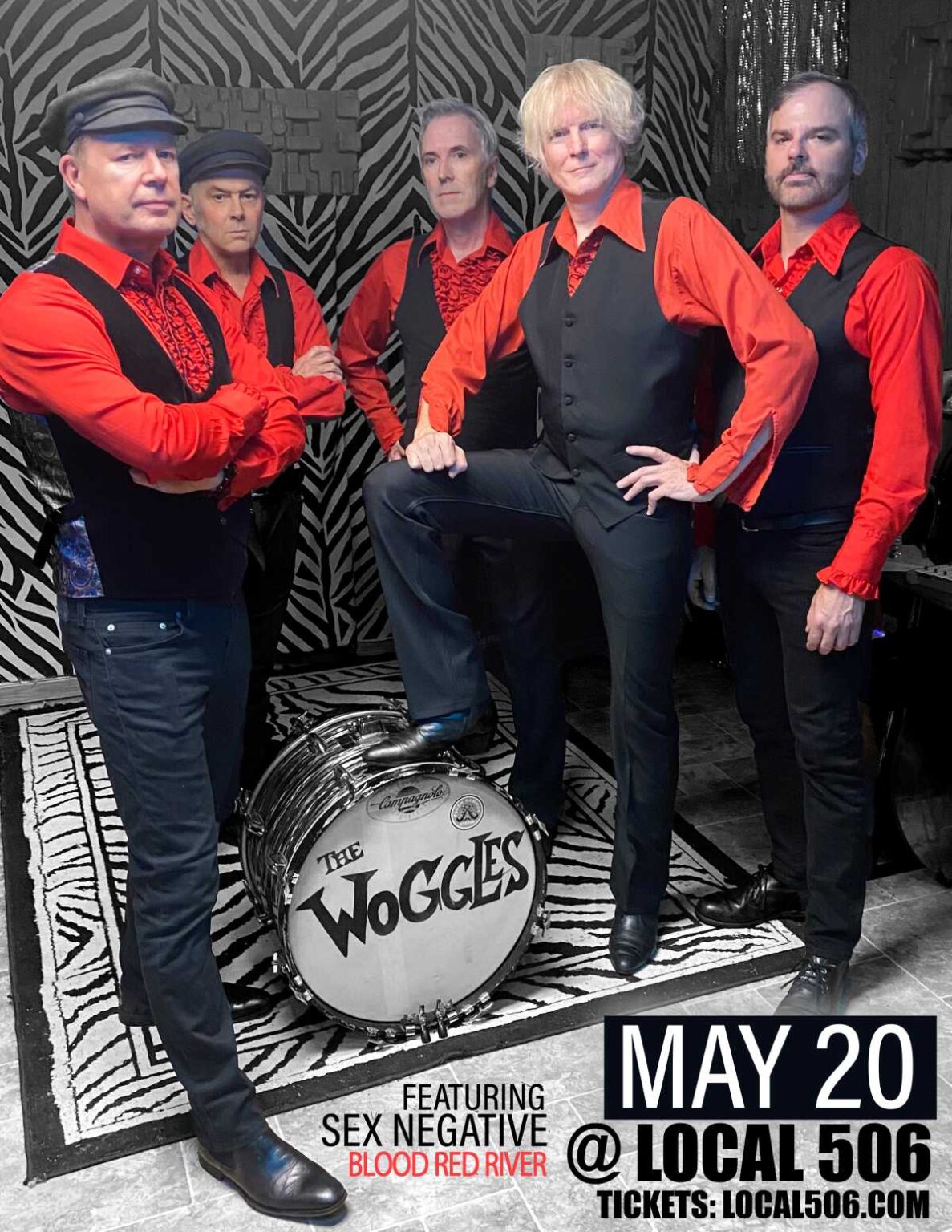 The Woggles w/ Sex Negative, Blood Red River - Orange Co. Arts Commission