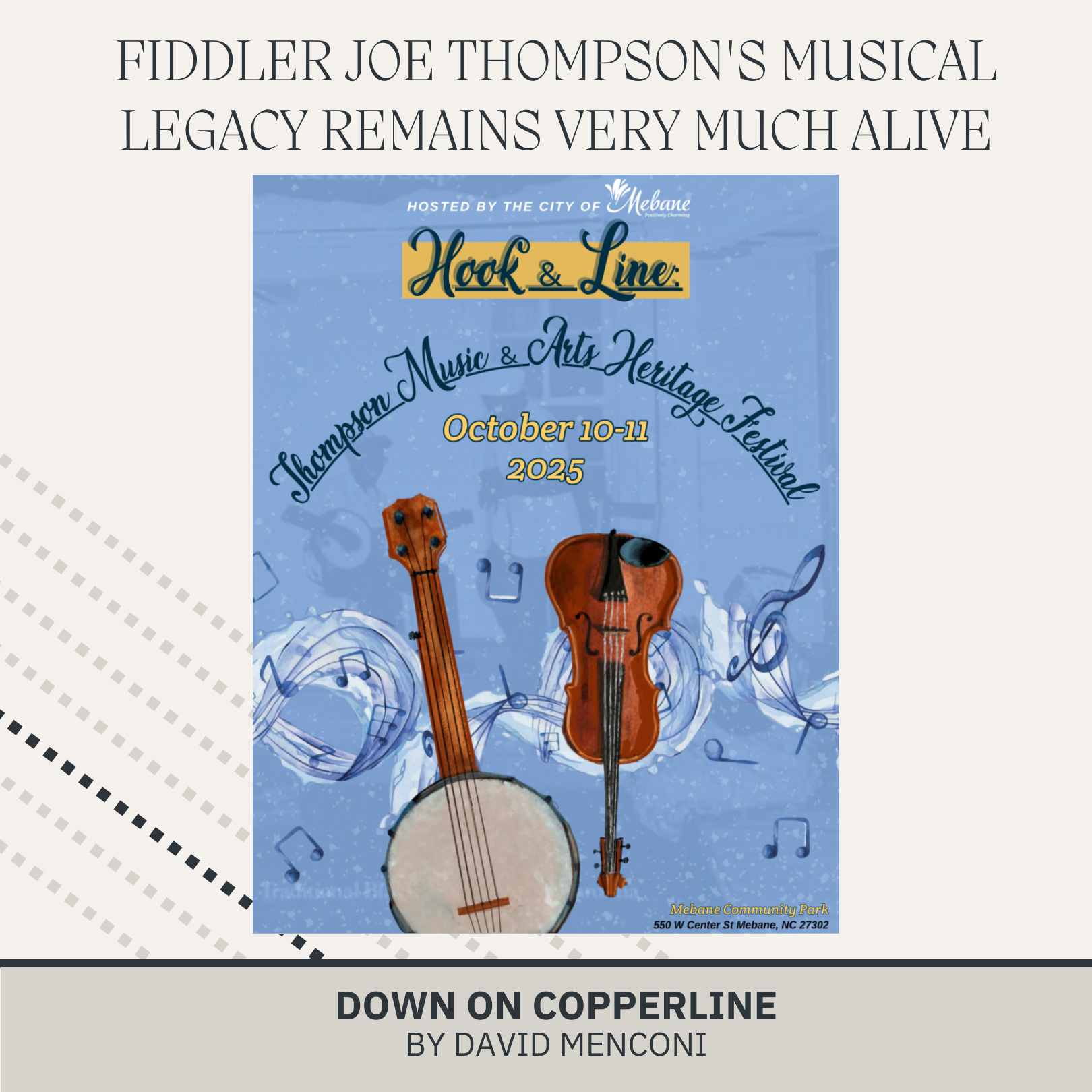 Fiddler Joe Thompson's musical legacy remains very much alive - Orange ...