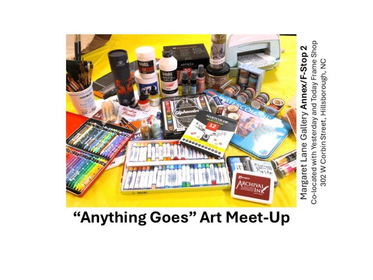 Anything Goes Art Meet Up, Drop in Art Session - Orange Co. Arts Commission