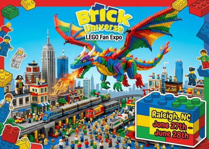 BrickUniverse LEGO® Fan Expo for all ages - Orange Co. Arts Commission